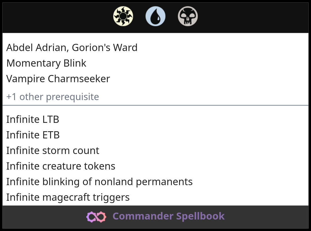 Abdel Adrian, Gorion's Ward | Momentary Blink | Vampire Charmseeker