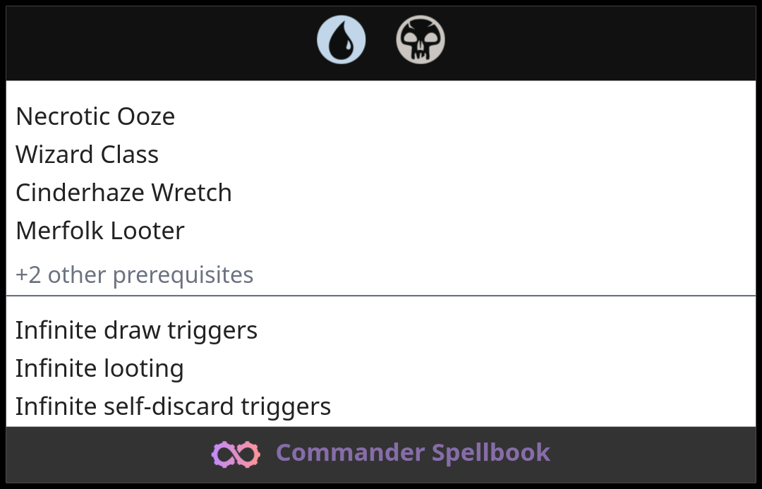Necrotic Ooze | Wizard Class | Cinderhaze Wretch (and one other card)