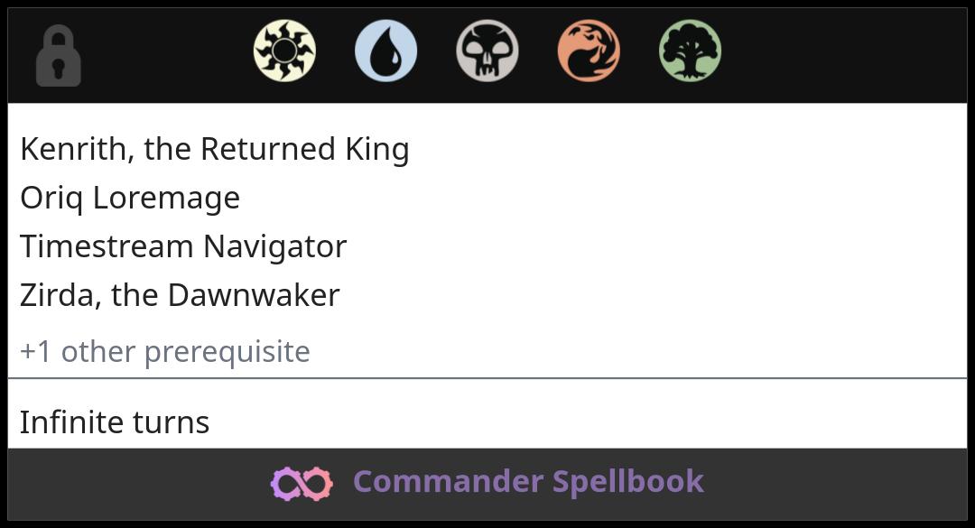 Kenrith, the Returned King | Oriq Loremage | Timestream Navigator (and ...