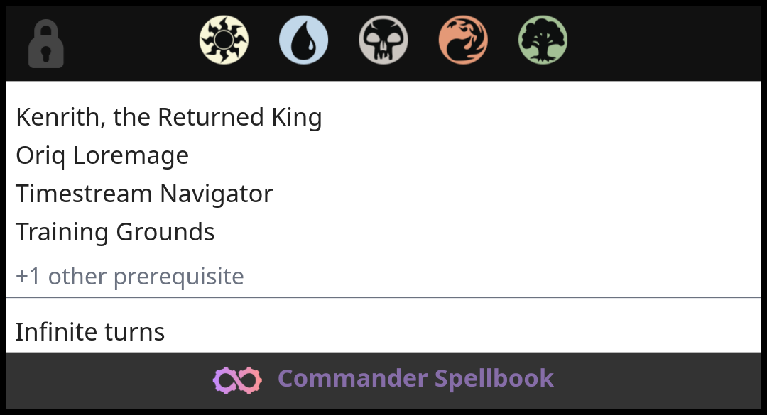 Kenrith, the Returned King | Oriq Loremage | Timestream Navigator (and ...