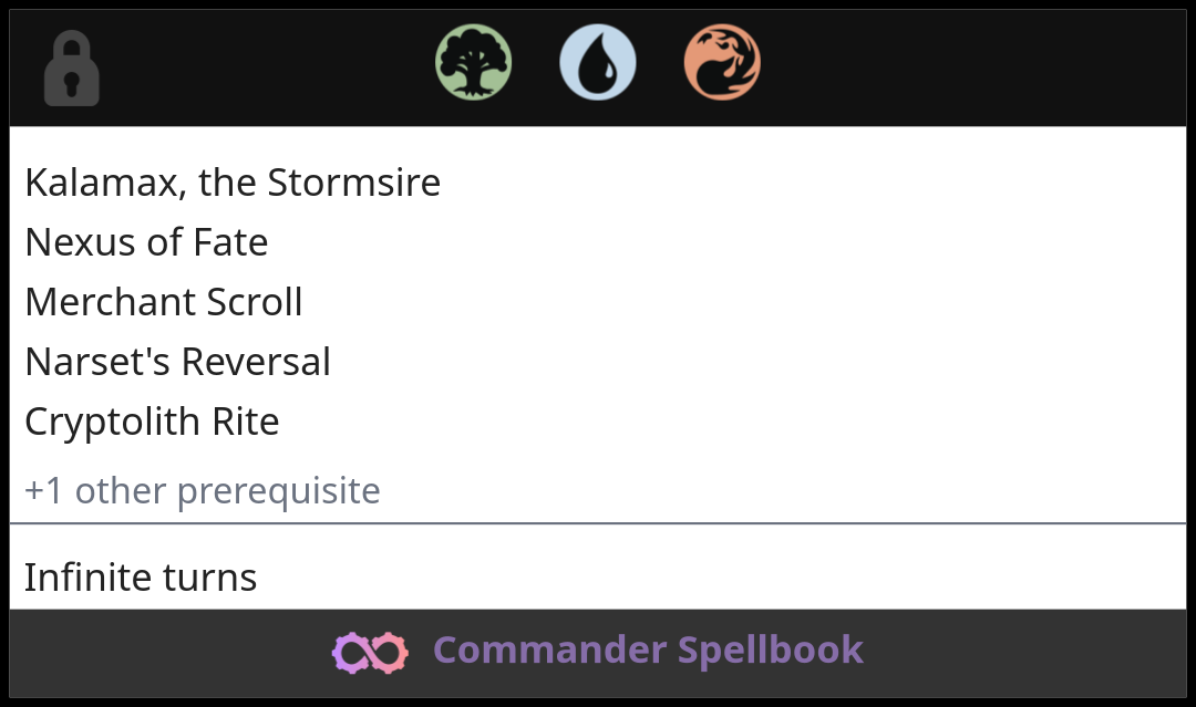 Kalamax, the Stormsire | Nexus of Fate | Merchant Scroll (and two other ...