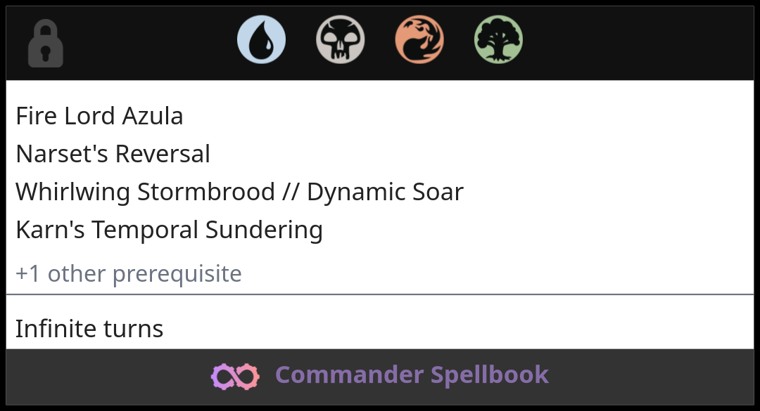 Fire Lord Azula | Narset's Reversal | Whirlwing Stormbrood // Dynamic ...