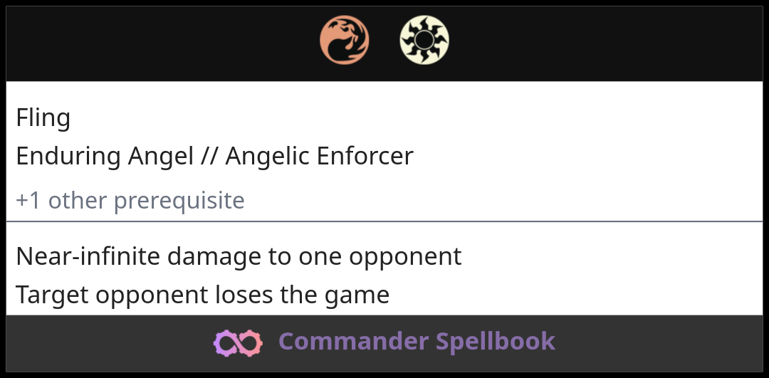 Fling | Enduring Angel // Angelic Enforcer