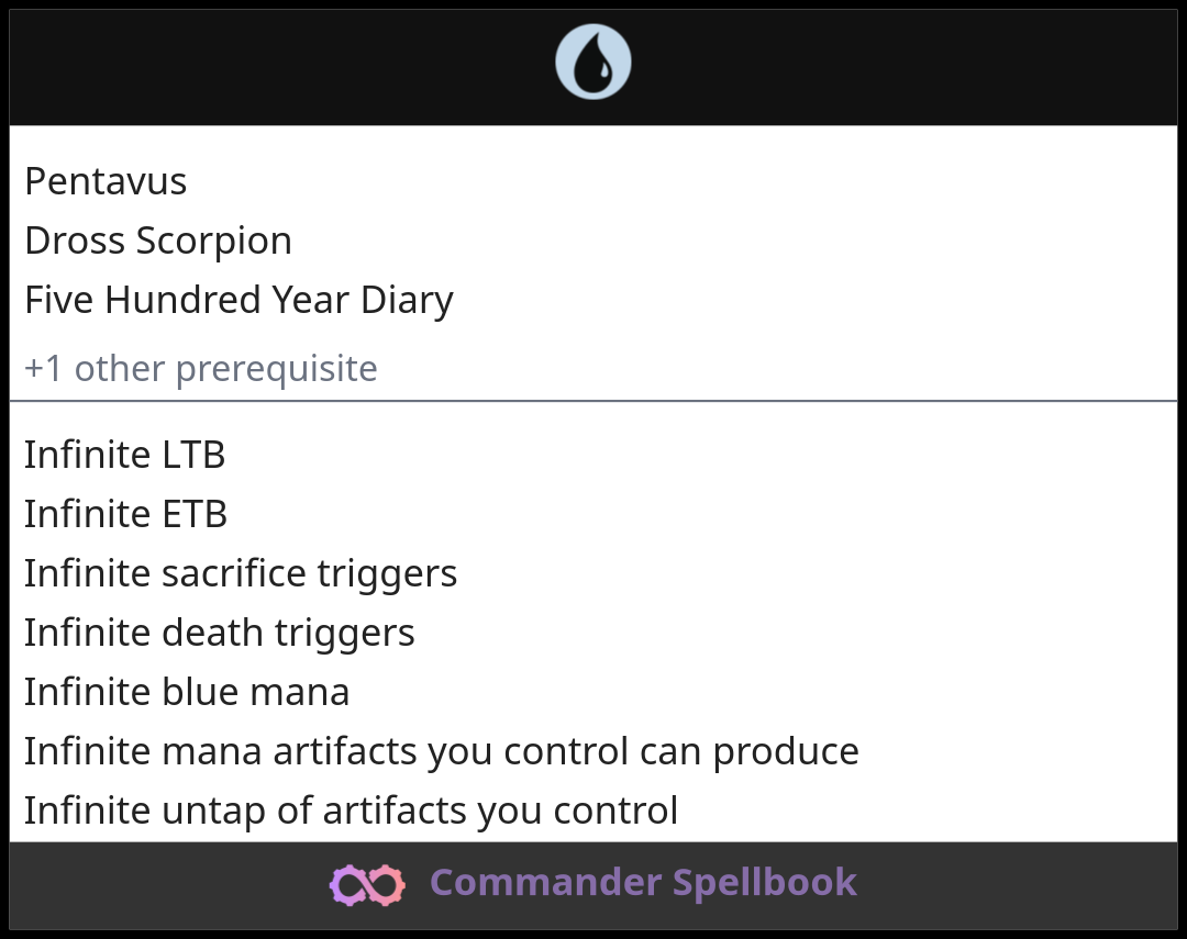 Pentavus | Dross Scorpion | Five Hundred Year Diary