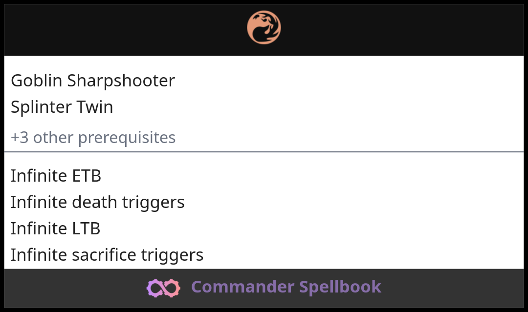 Goblin Sharpshooter | Splinter Twin