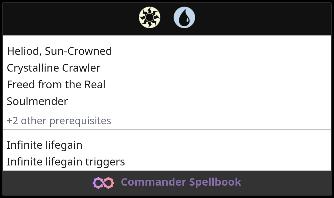 Heliod, Sun-Crowned | Crystalline Crawler | Freed from the Real (and ...