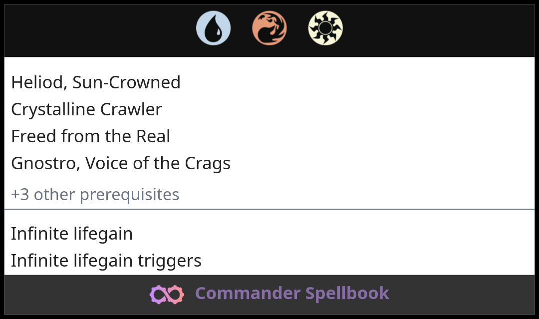 Heliod, Sun-Crowned | Crystalline Crawler | Freed from the Real (and ...