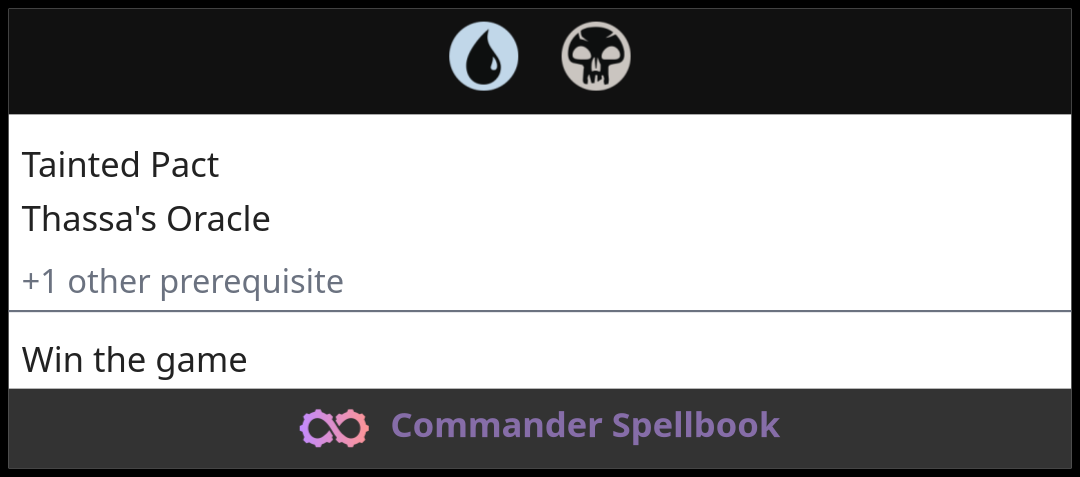 Tainted Pact | Thassa's Oracle