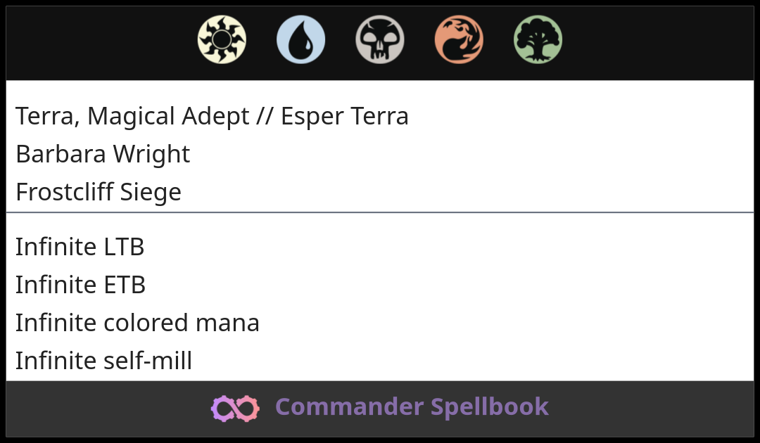 Terra, Magical Adept // Esper Terra | Barbara Wright | Frostcliff Siege