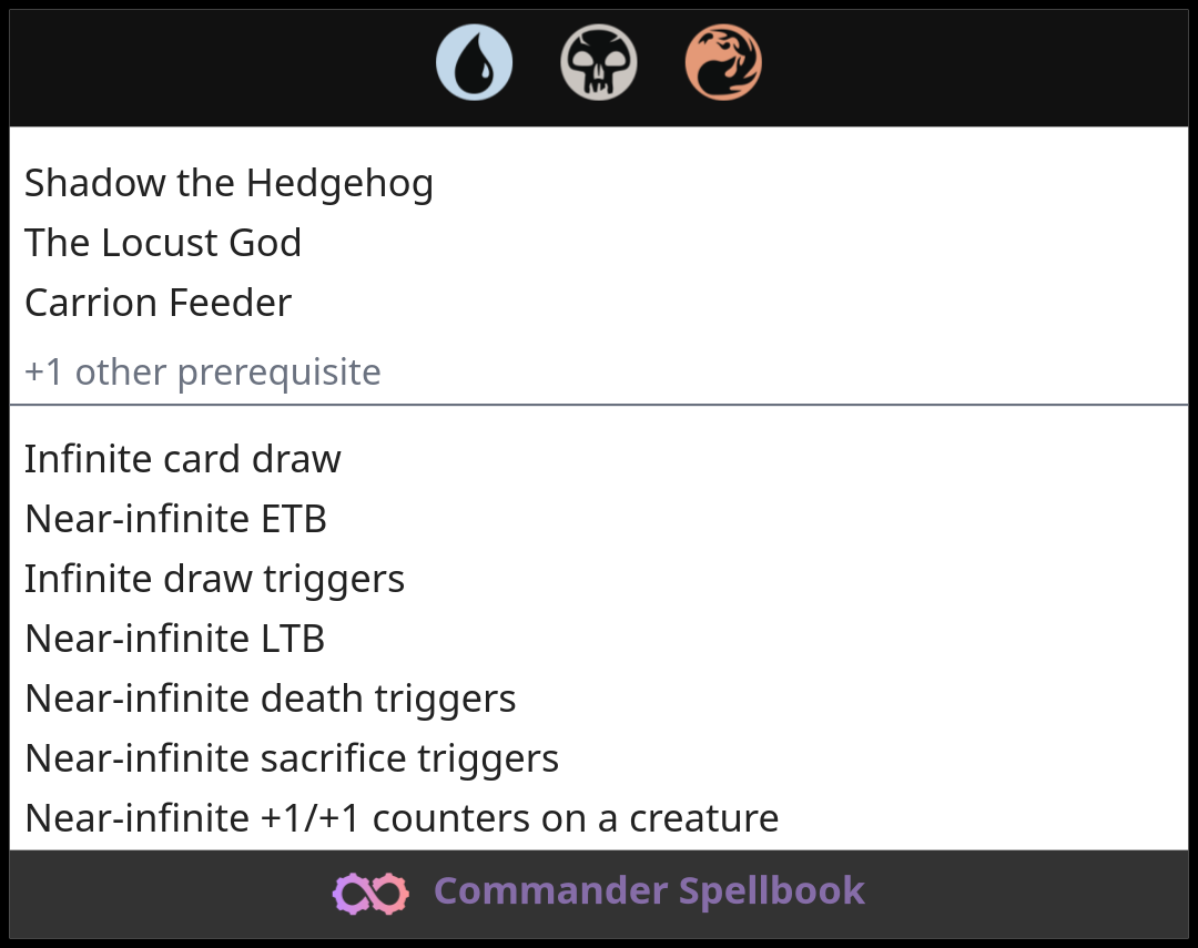 Shadow the Hedgehog | The Locust God | Carrion Feeder