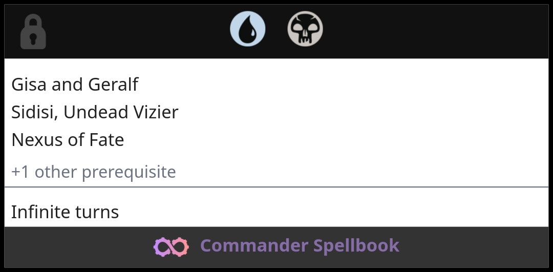Gisa and Geralf | Sidisi, Undead Vizier | Nexus of Fate