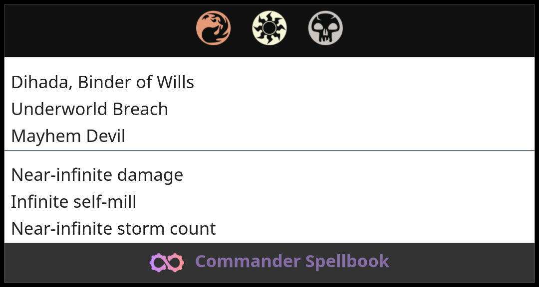 Dihada, Binder of Wills | Underworld Breach | Mayhem Devil