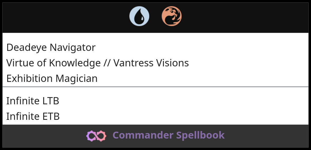 Deadeye Navigator | Virtue of Knowledge // Vantress Visions ...