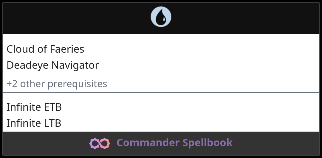 Cloud of Faeries | Deadeye Navigator
