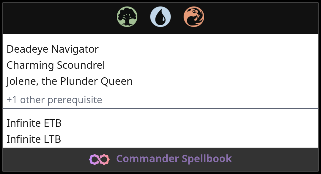 Deadeye Navigator | Charming Scoundrel | Jolene, the Plunder Queen