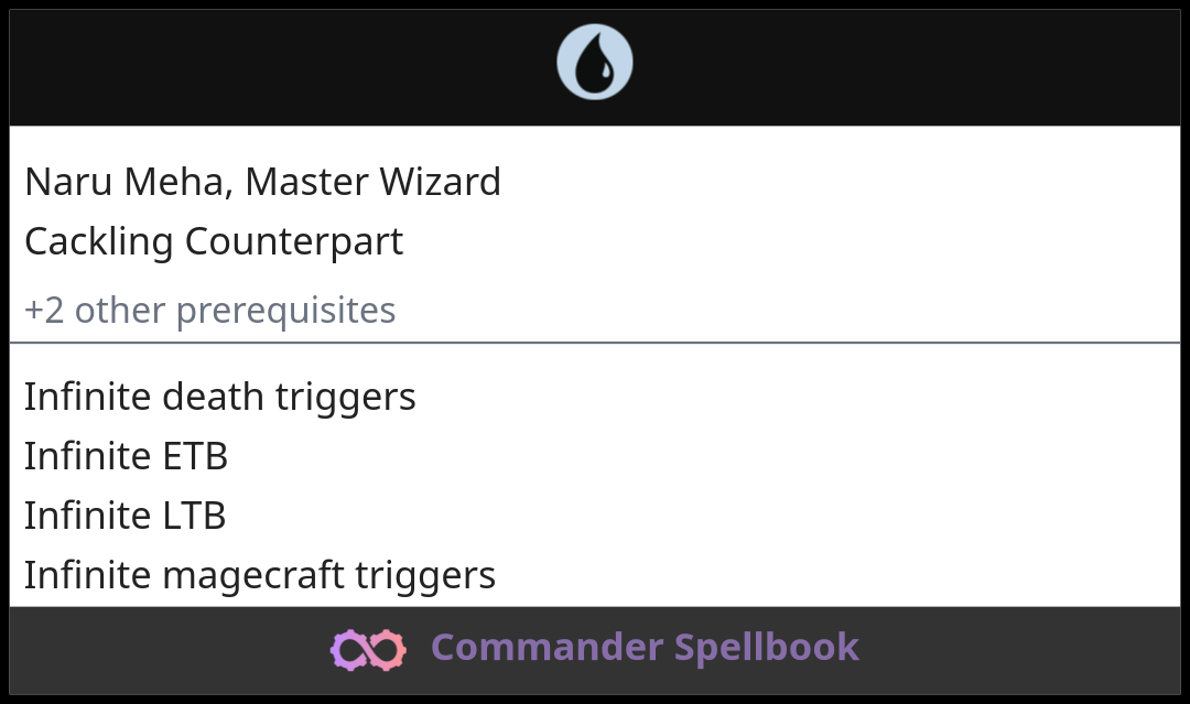 Naru Meha, Master Wizard | Cackling Counterpart