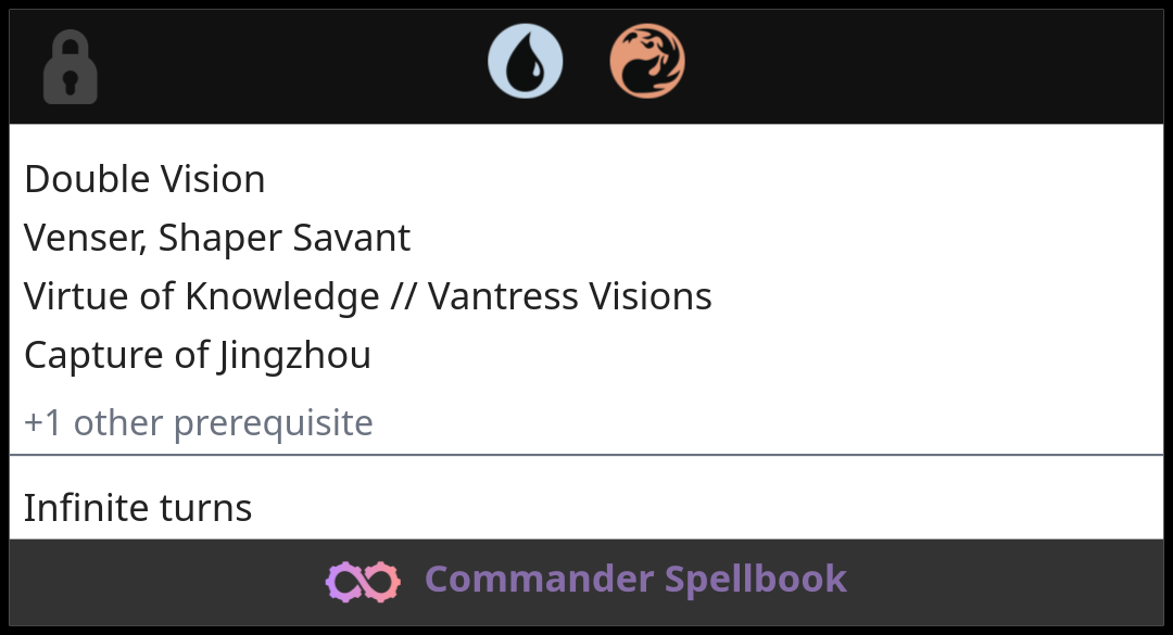 Double Vision | Venser, Shaper Savant | Virtue of Knowledge // Vantress ...