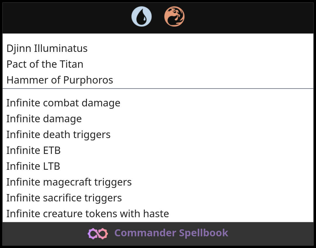 Djinn Illuminatus | Pact of the Titan | Hammer of Purphoros