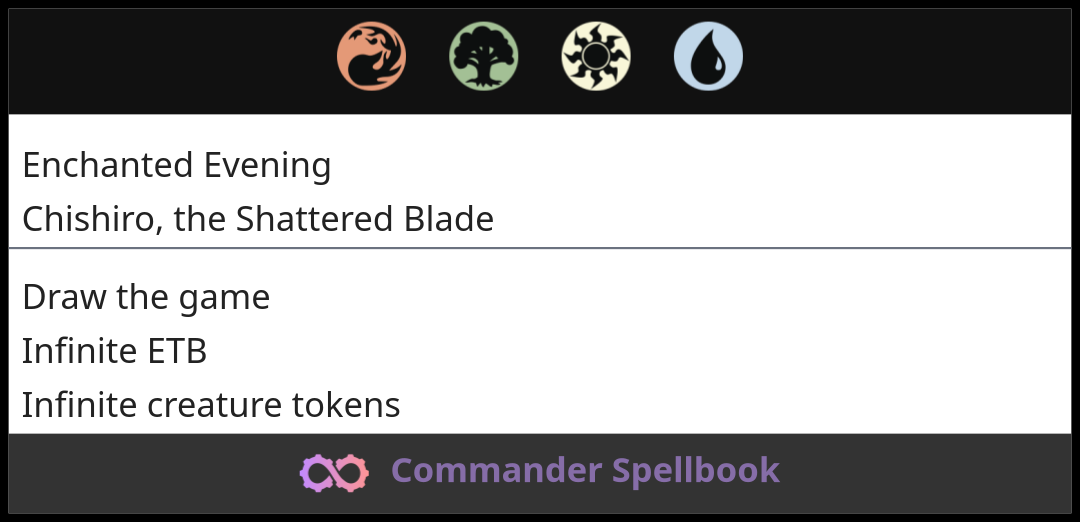 Enchanted Evening | Chishiro, the Shattered Blade