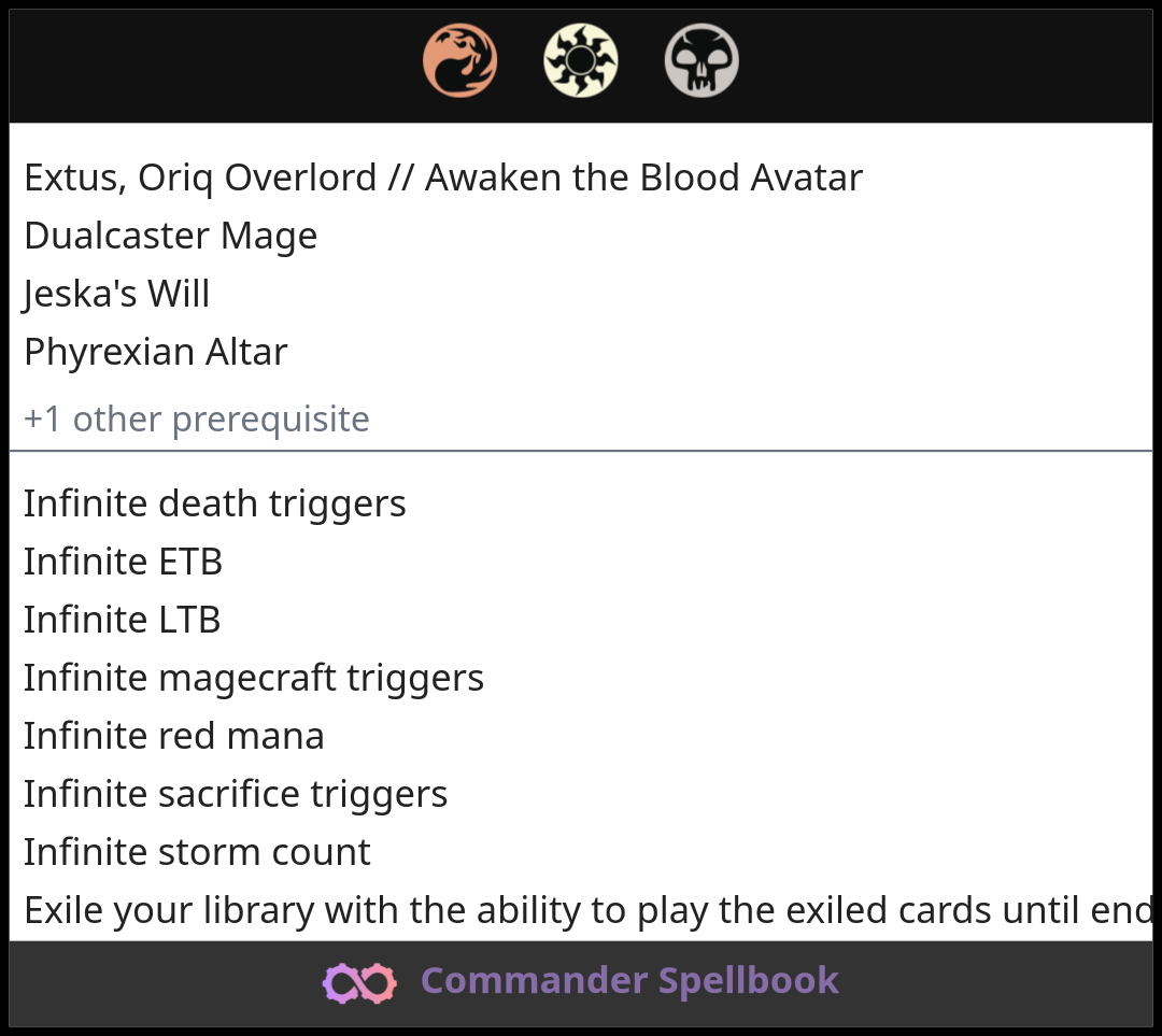 Extus, Oriq Overlord // Awaken the Blood Avatar | Dualcaster Mage ...