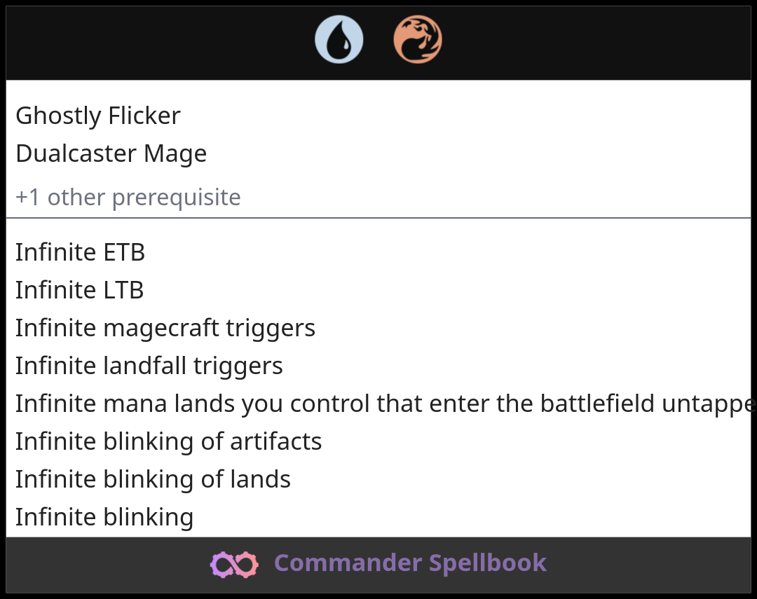 Ghostly Flicker | Dualcaster Mage