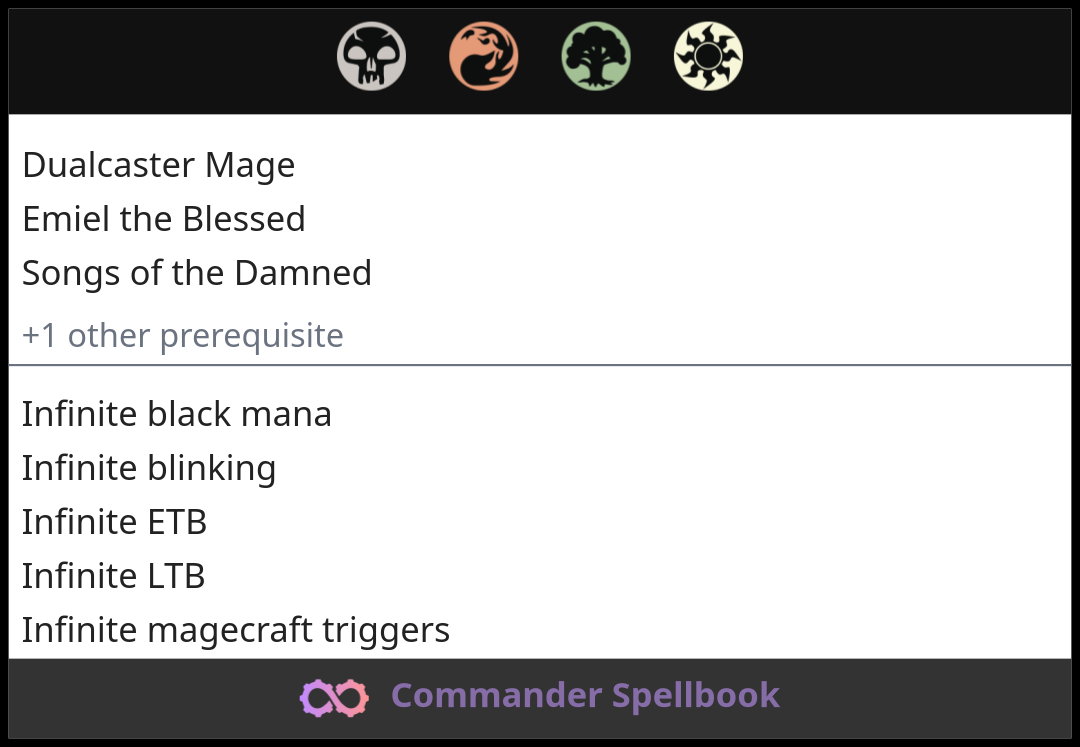 Dualcaster Mage | Emiel the Blessed | Songs of the Damned