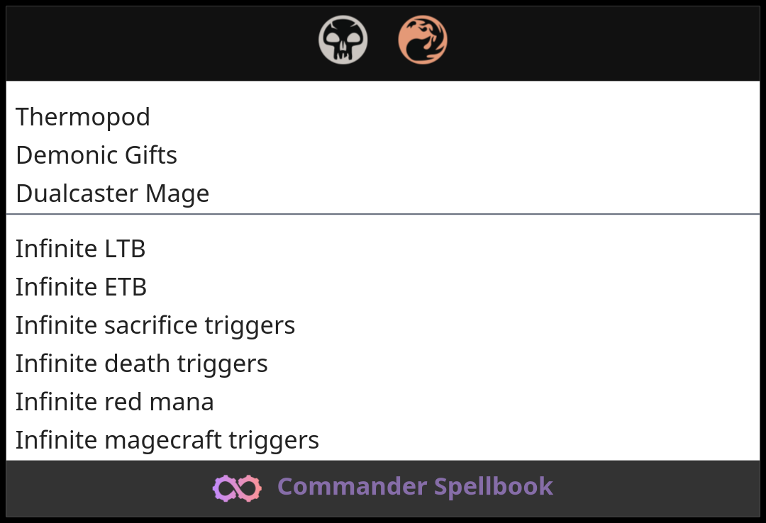 Thermopod | Demonic Gifts | Dualcaster Mage