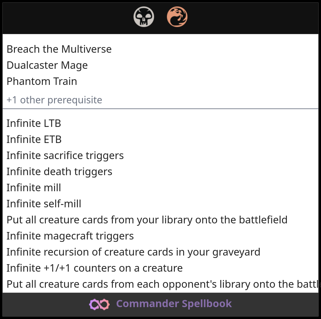 Phantom Train | Breach the Multiverse | Dualcaster Mage