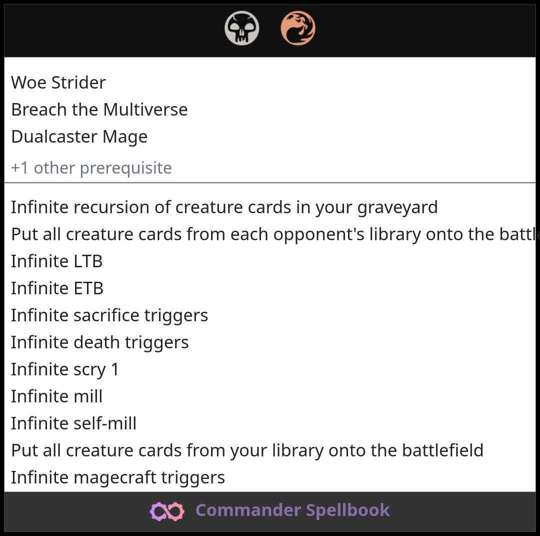 Woe Strider | Breach the Multiverse | Dualcaster Mage