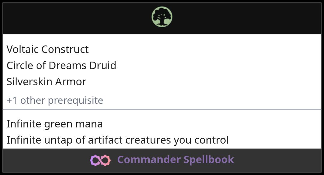 Voltaic Construct | Circle of Dreams Druid | Silverskin Armor