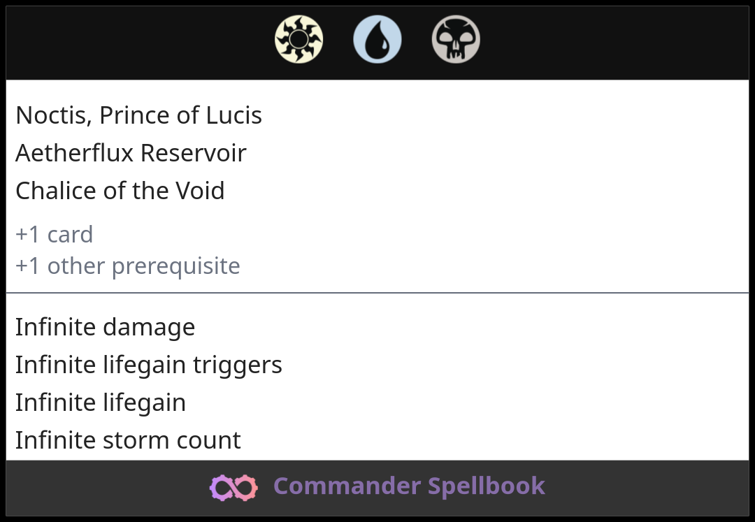 Noctis, Prince of Lucis | Aetherflux Reservoir | Chalice of the Void ...