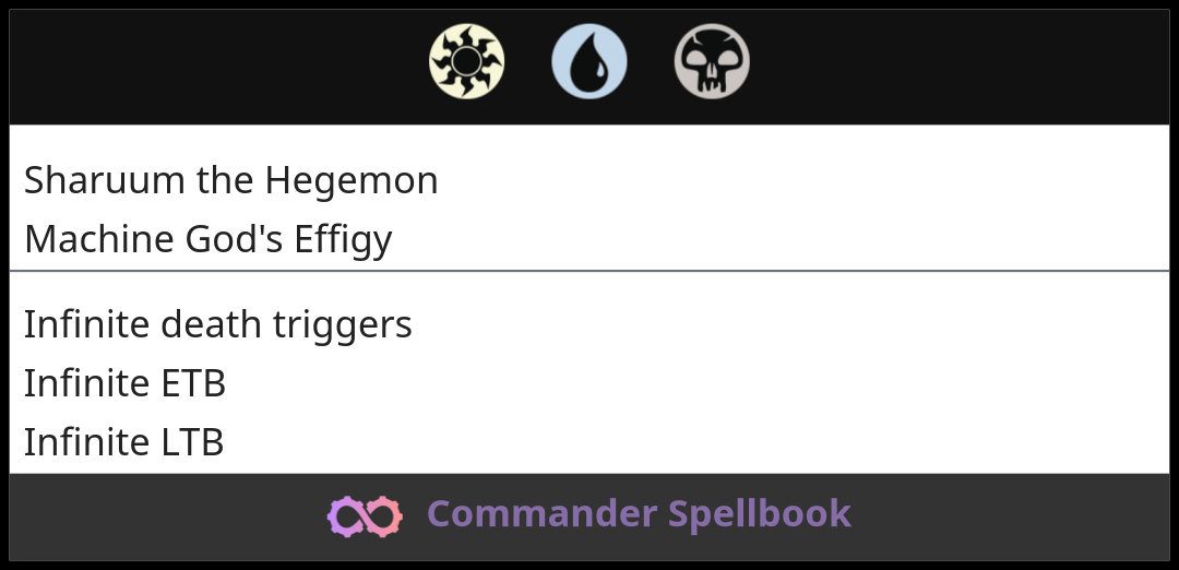 Sharuum the Hegemon | Machine God's Effigy