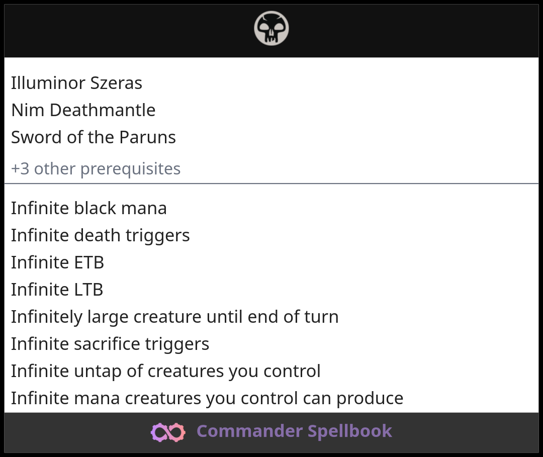 Illuminor Szeras | Nim Deathmantle | Sword of the Paruns