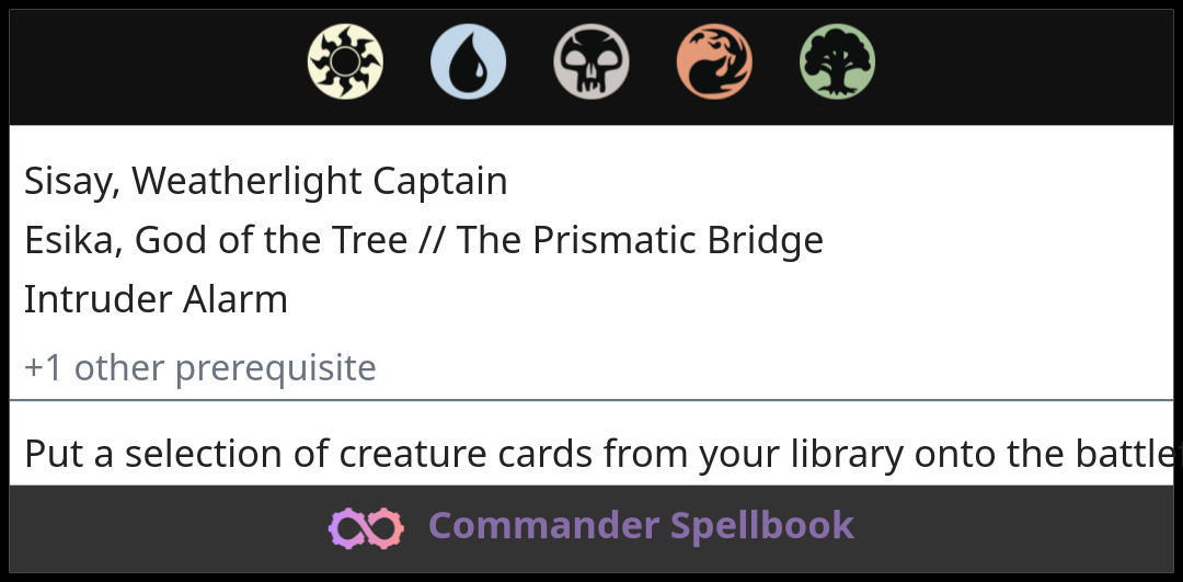 Sisay, Weatherlight Captain | Esika, God of the Tree // The Prismatic ...