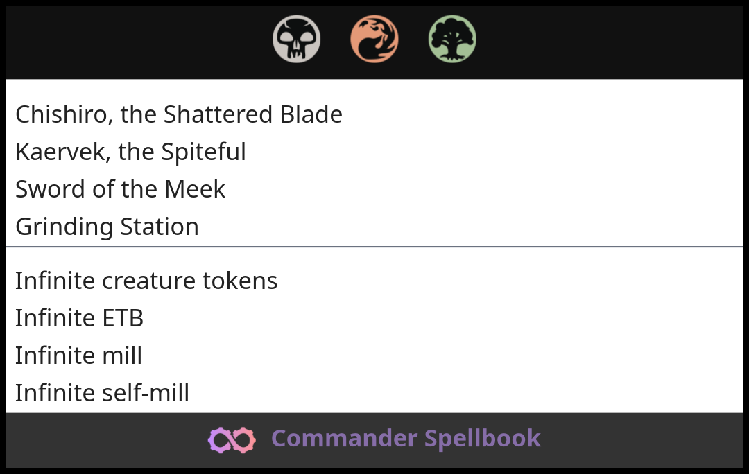 Chishiro, the Shattered Blade | Kaervek, the Spiteful | Sword of the ...