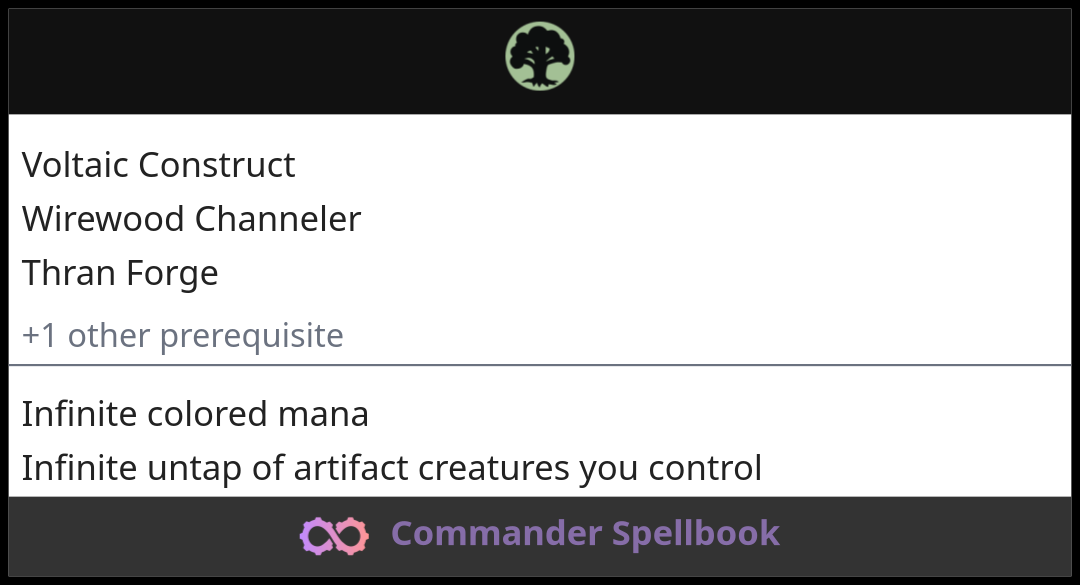 Voltaic Construct | Wirewood Channeler | Thran Forge