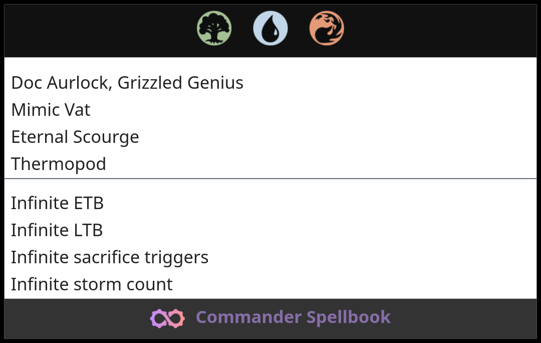 Doc Aurlock, Grizzled Genius | Mimic Vat | Eternal Scourge (and one ...