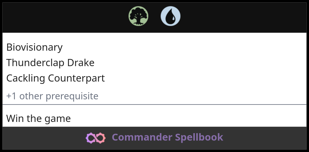 Biovisionary | Thunderclap Drake | Cackling Counterpart