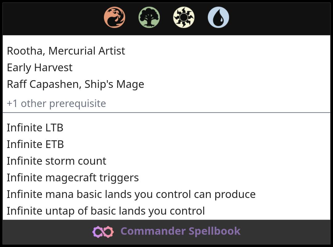 Rootha, Mercurial Artist | Early Harvest | Raff Capashen, Ship's Mage
