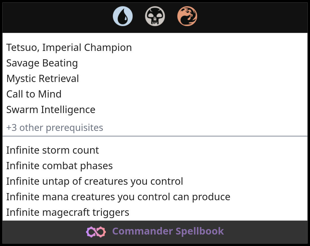Tetsuo, Imperial Champion | Savage Beating | Mystic Retrieval (and two ...