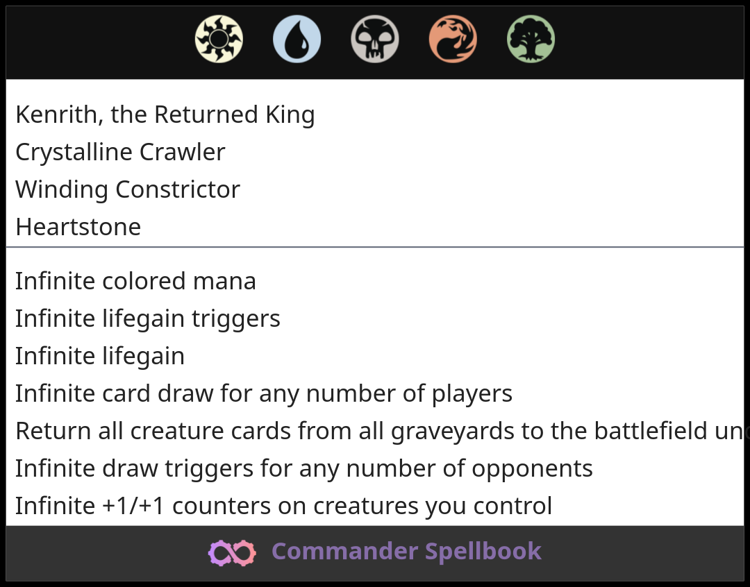 Kenrith, the Returned King | Crystalline Crawler | Winding Constrictor ...