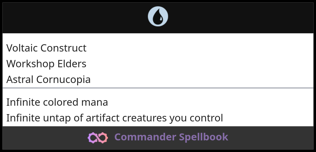 Voltaic Construct | Workshop Elders | Astral Cornucopia