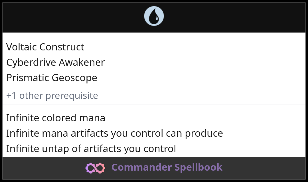 Voltaic Construct | Cyberdrive Awakener | Prismatic Geoscope