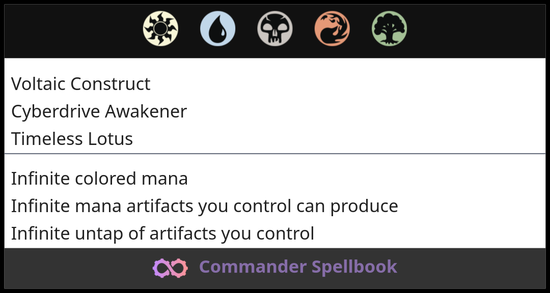 Voltaic Construct | Cyberdrive Awakener | Timeless Lotus