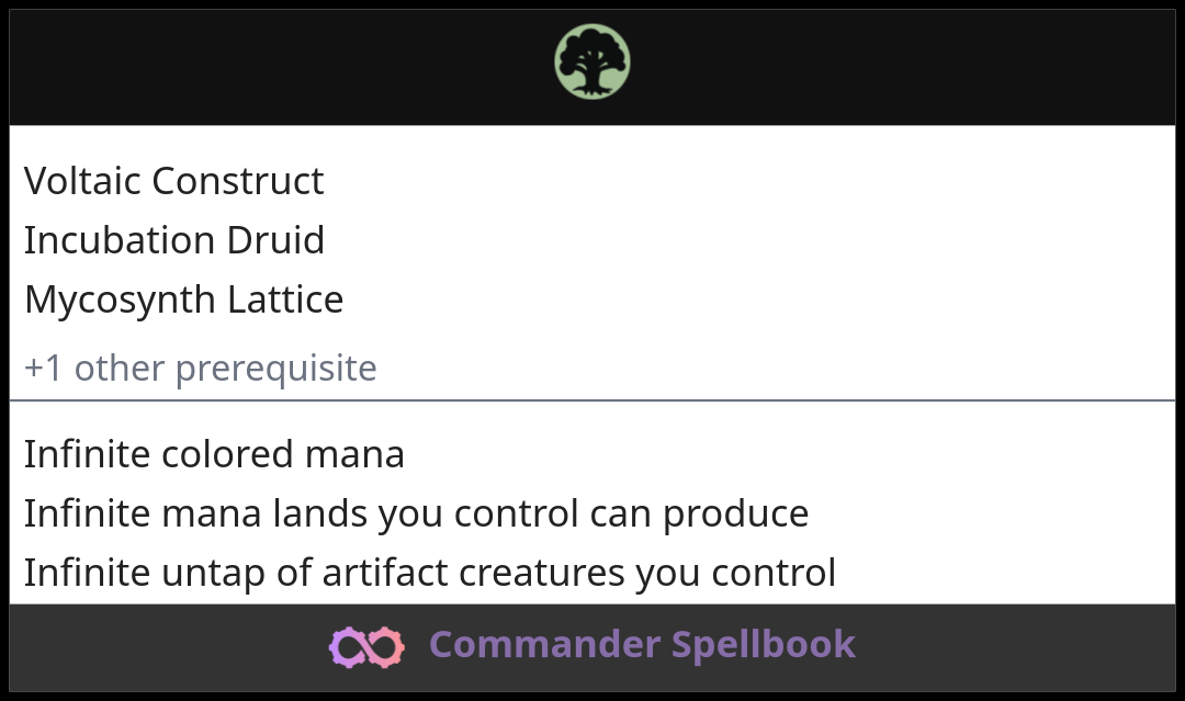 Voltaic Construct | Incubation Druid | Mycosynth Lattice