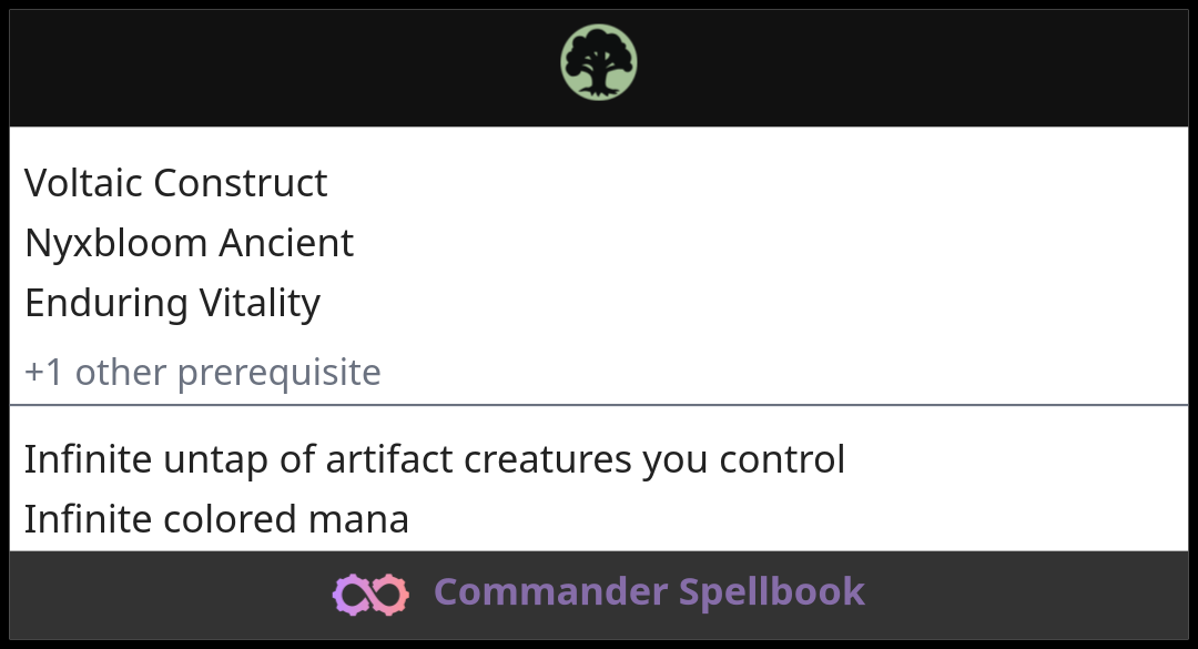 Voltaic Construct | Nyxbloom Ancient | Enduring Vitality