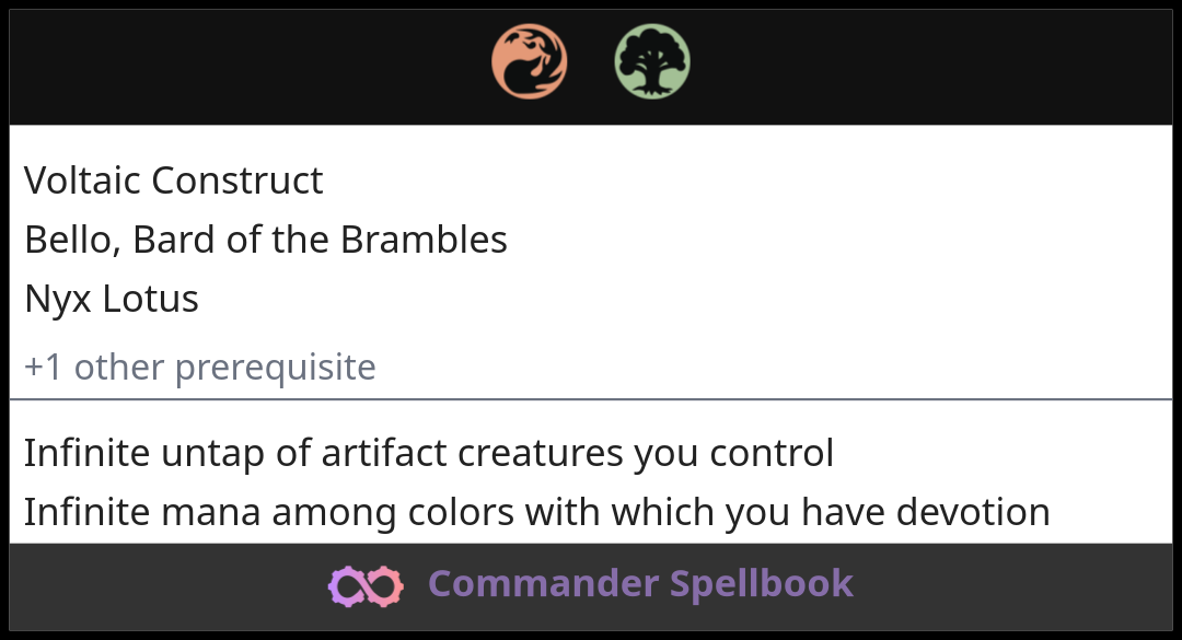 Voltaic Construct | Bello, Bard of the Brambles | Nyx Lotus