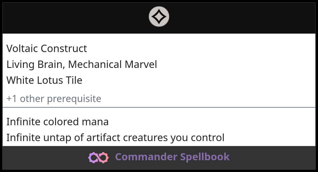 Voltaic Construct | Living Brain, Mechanical Marvel | White Lotus Tile