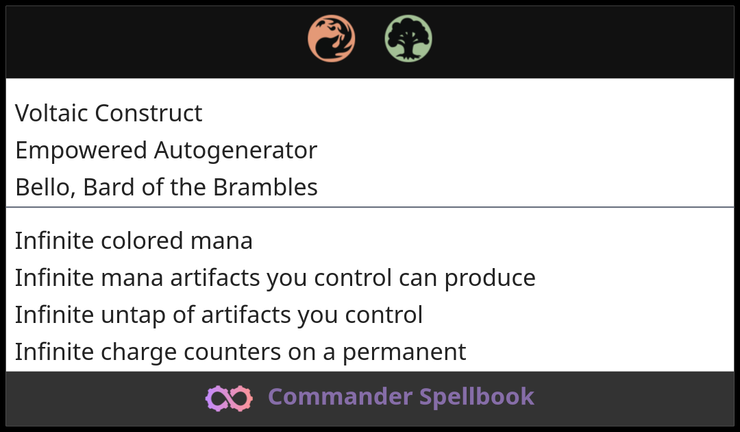 Voltaic Construct | Empowered Autogenerator | Bello, Bard of the Brambles