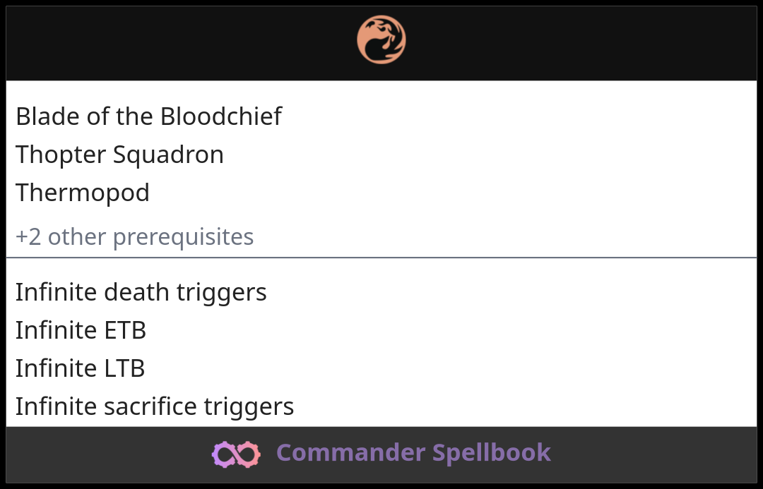 Blade of the Bloodchief | Thopter Squadron | Thermopod